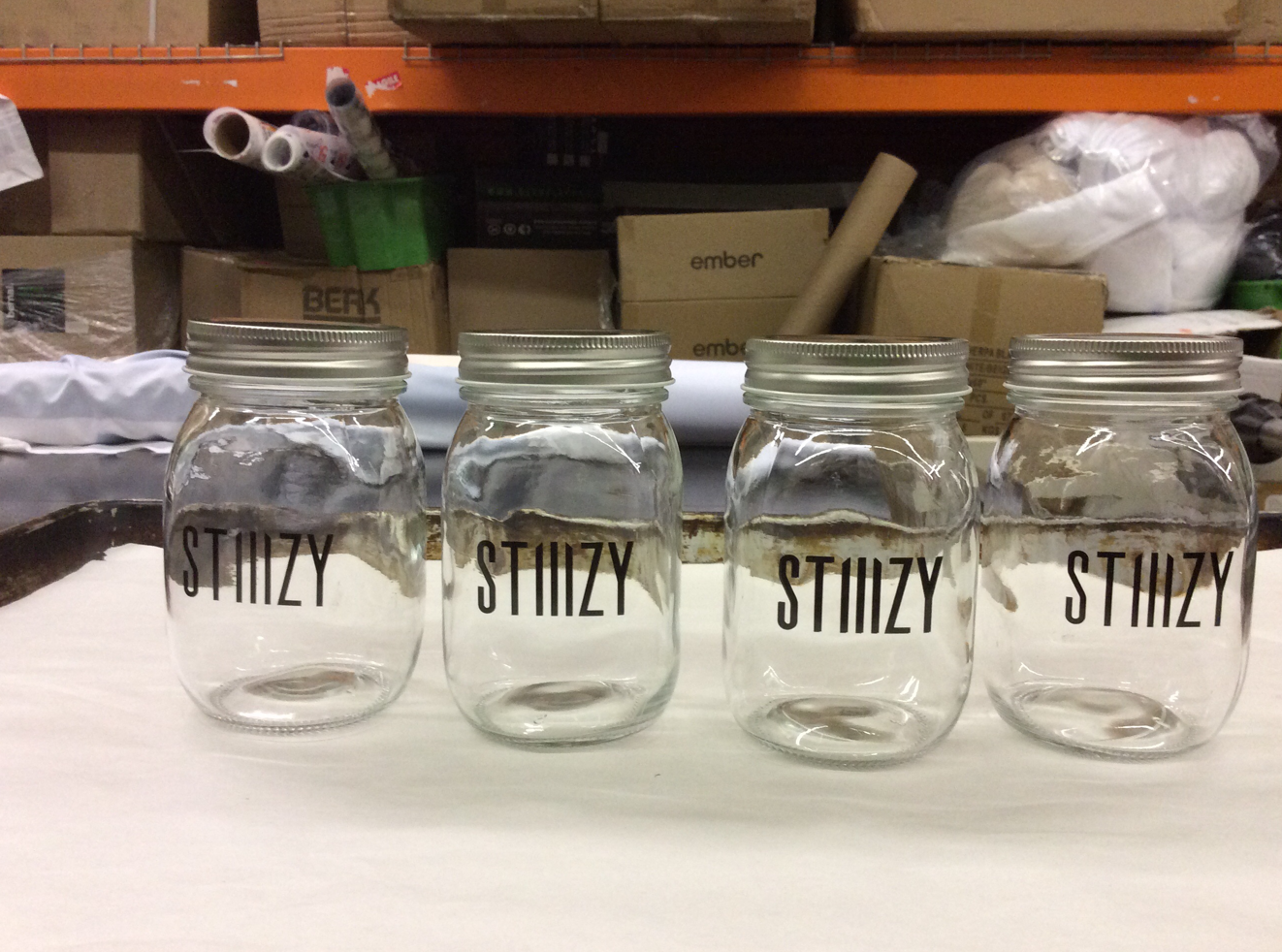 Custom pad printing Mason jar - Promogator.com
